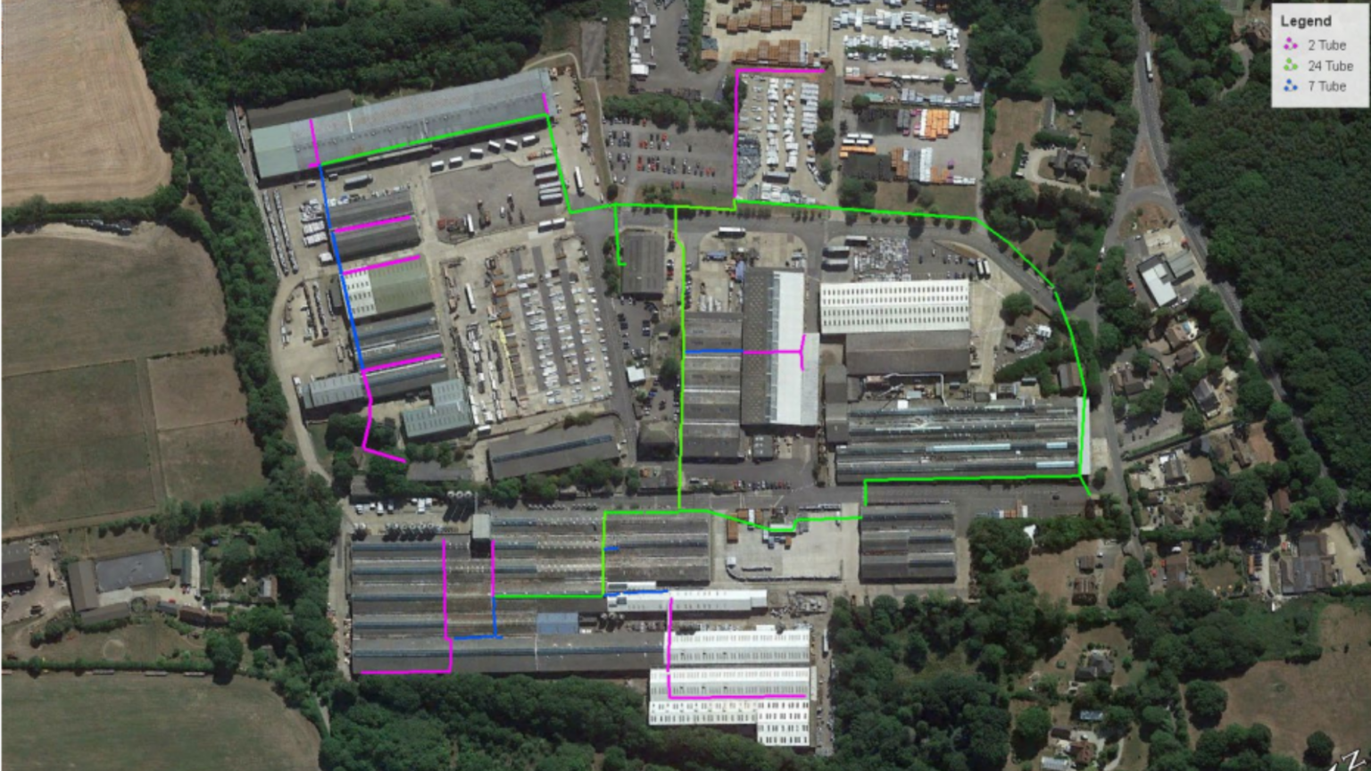 Air Blown Fibre Solution for Aliaxis at Marley Industrial Estate | MPR ...